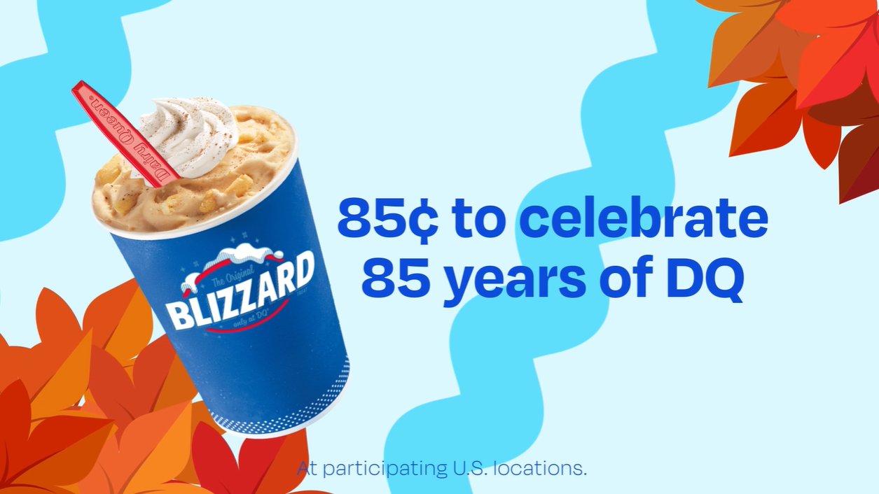 Dairy Queen offering 85-cent Blizzards for birthday celebration; fall ...