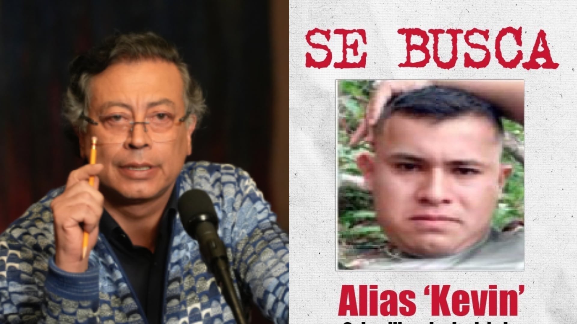 Petro confirma que alias ‘Kevin’, cabecilla de la disidencia de Iván ...