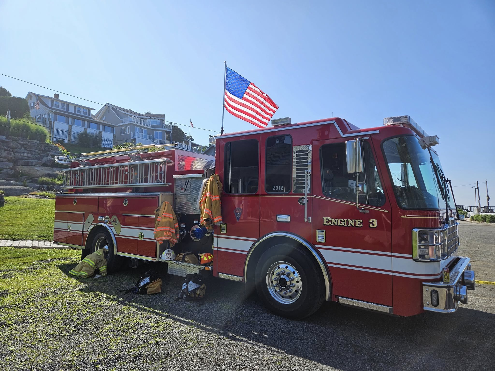 Fire marshal's office investigating Old Lyme fire on Brookside Avenue