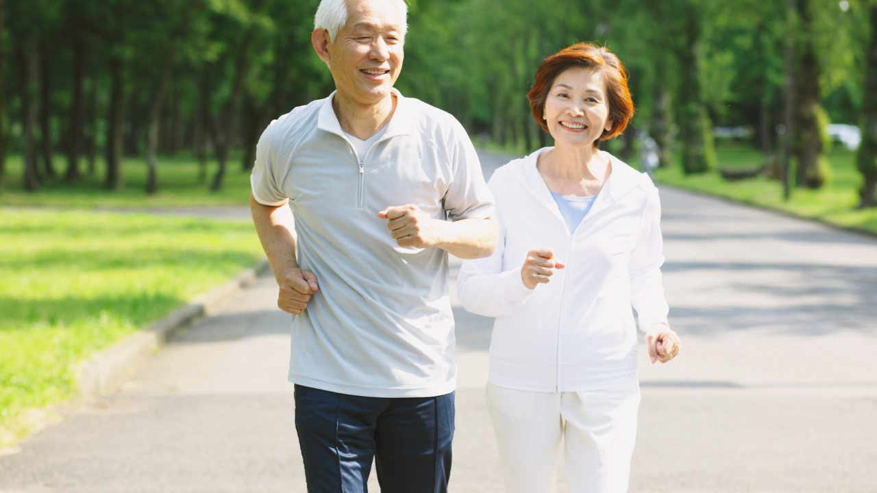 Spot jogging for 15 minutes vs brisk walking for 30 minutes