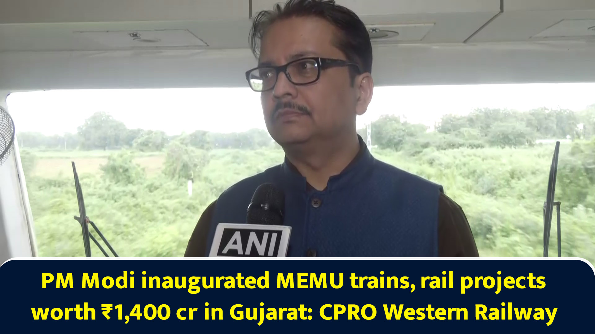 PM Modi inaugurated MEMU trains, rail projects worth ₹1,400 cr in ...