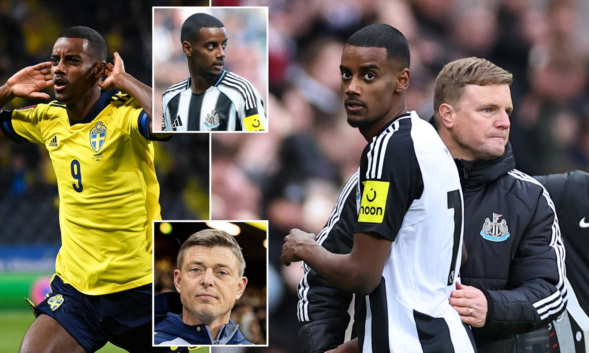 Alexander Isak ready for return to football after being called up to ...