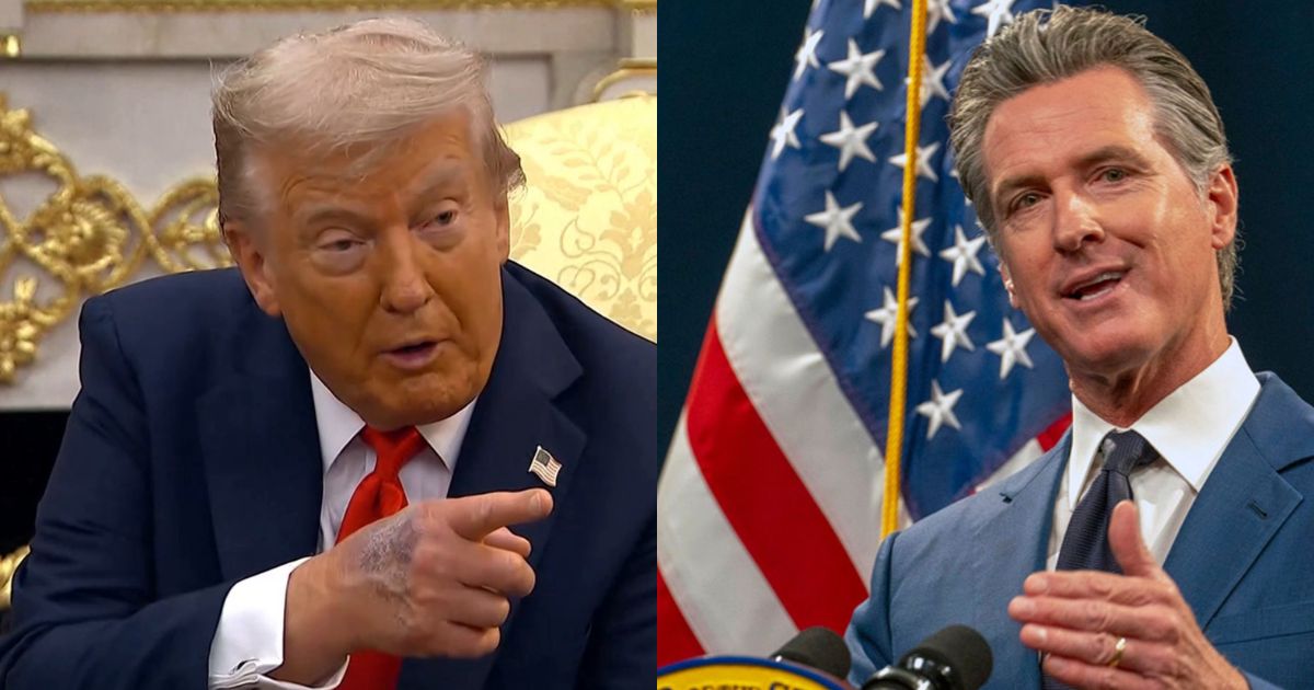 Donald Trump Tried to Mock ‘Incompetent’ Gavin Newsom’s ‘Strange Hand ...