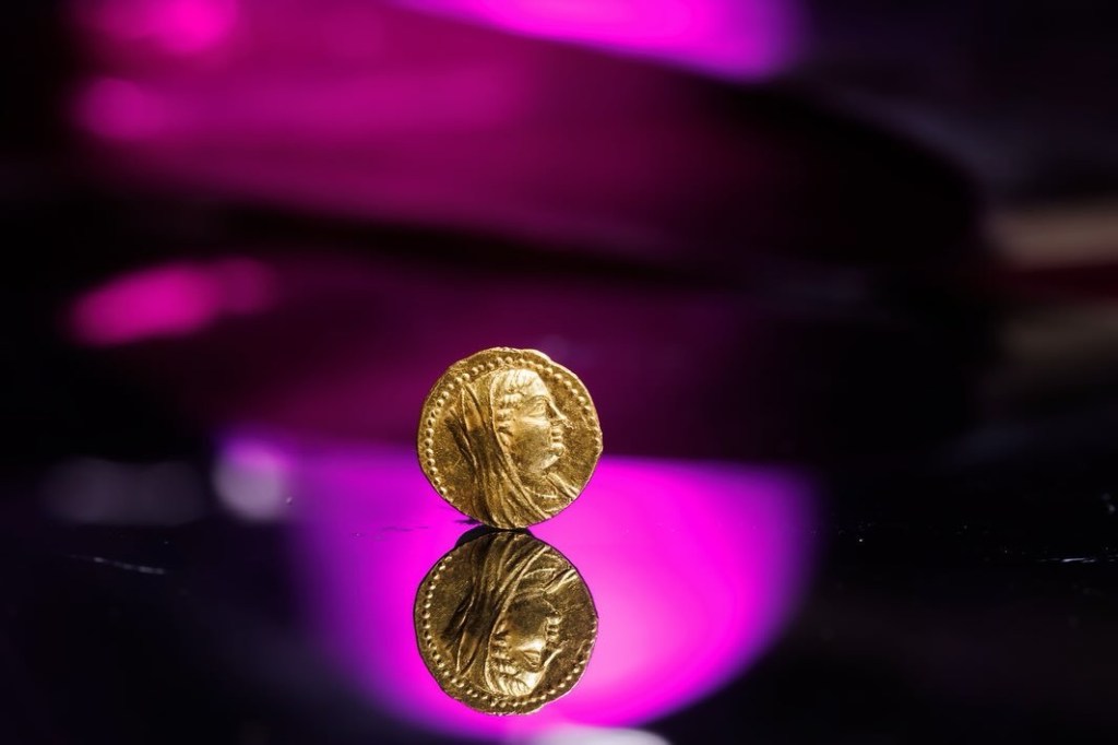2,000 year old gold coin could reveal secrets of ancient city
