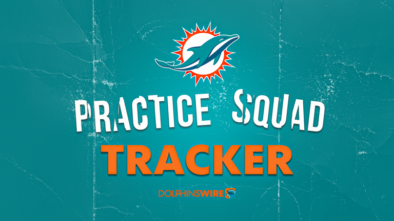 Miami Dolphins' 2025 practice squad tracker