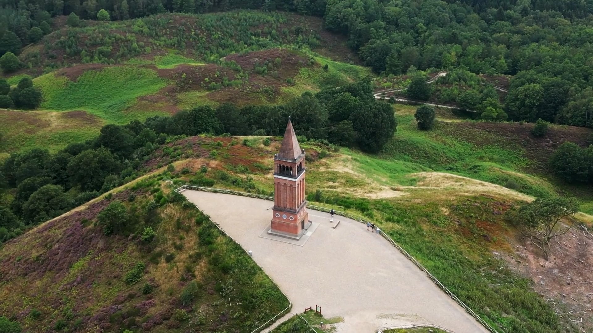Denmark's Sky Mountain: A Drone's Journey Over Himmelbjerget - Worldwide