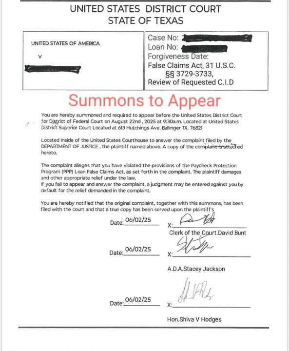 RCSO: Scammer impersonating deputy, sending fake court records