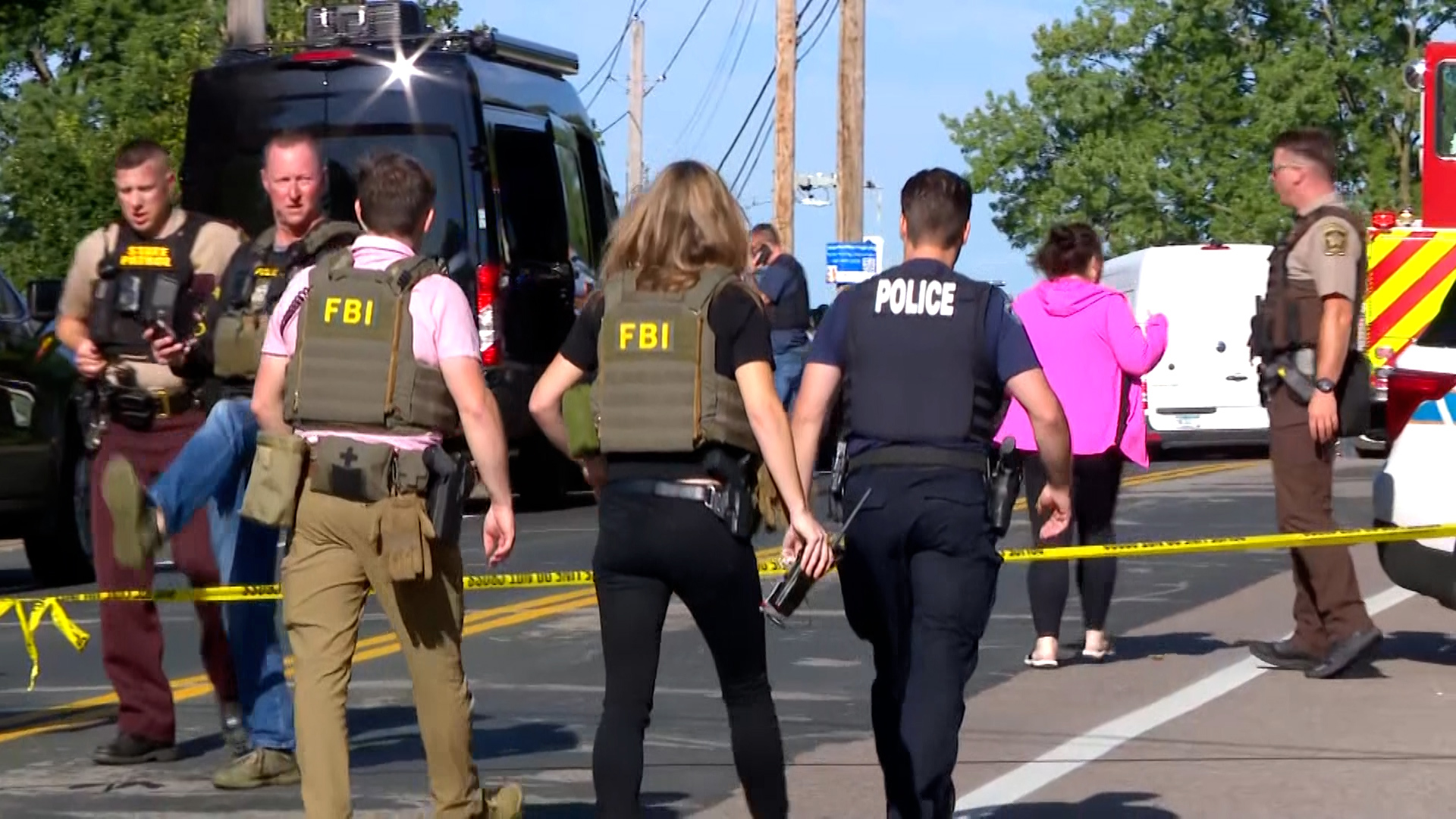 FBI responds to mass shooting scene at Minneapolis Catholic school
