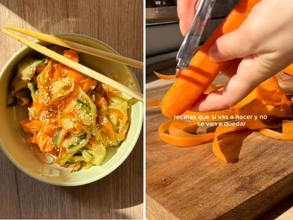 La cena fácil con zanahoria que también es perfecta para llevarte a la oficina: rápida, sana y ...