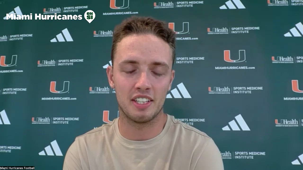 Carson Beck Highlights his Journey as a Quarterback from Georgia to Miami