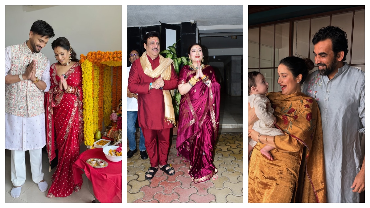 Ganesh Chaturthi 2025: Bollywood And TV Stars Welcome Bappa With Joy ...