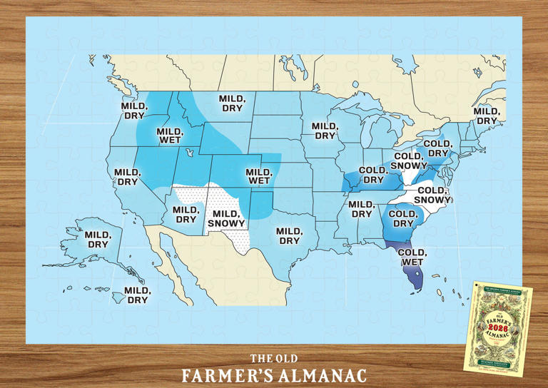 Will SC have a 'snowy surprise' this winter? See Old Farmer's Almanac winter forecast 2025