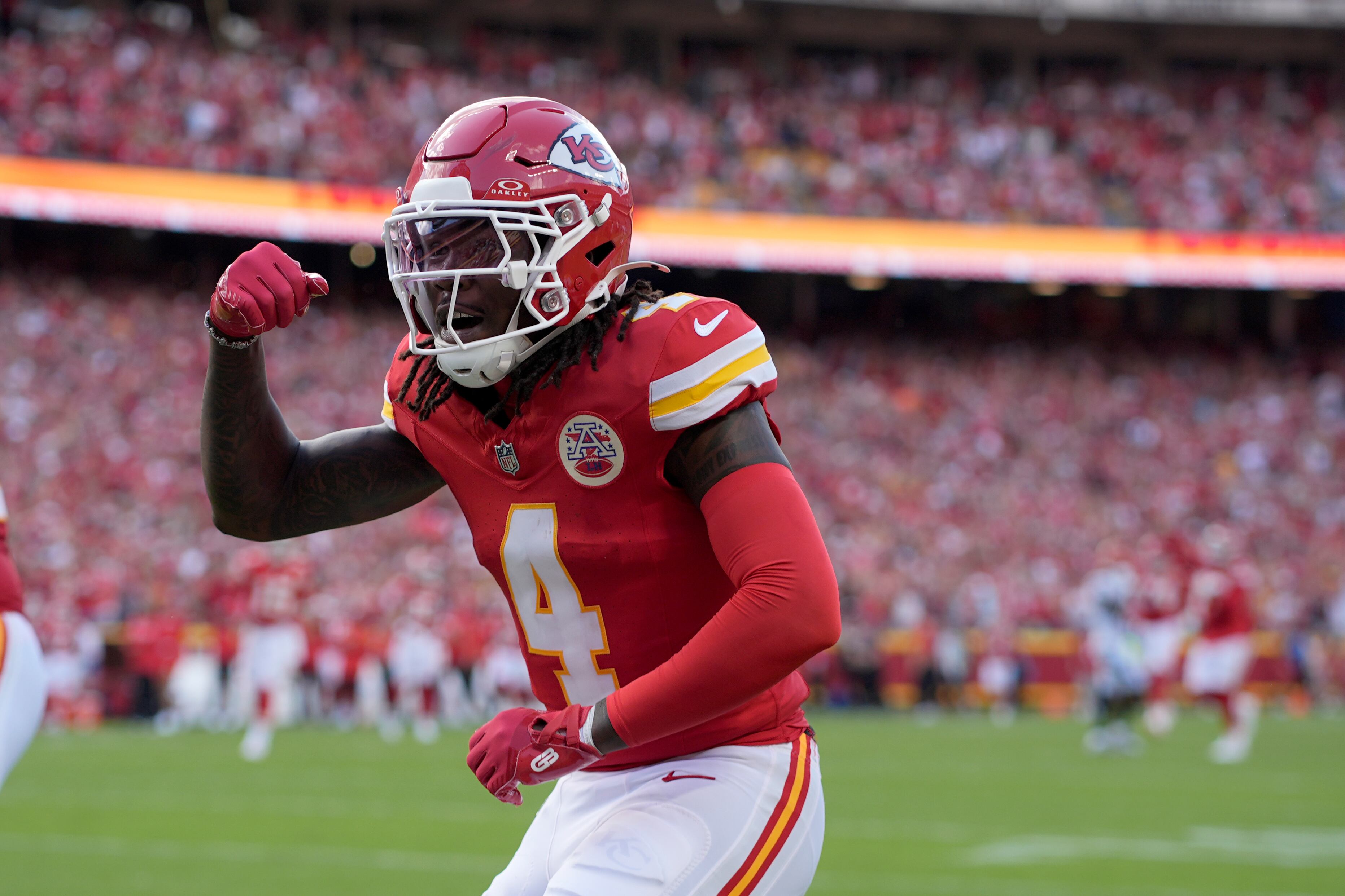 Report: NFL suspends Chiefs wide receiver Rashee Rice 6 games for role ...