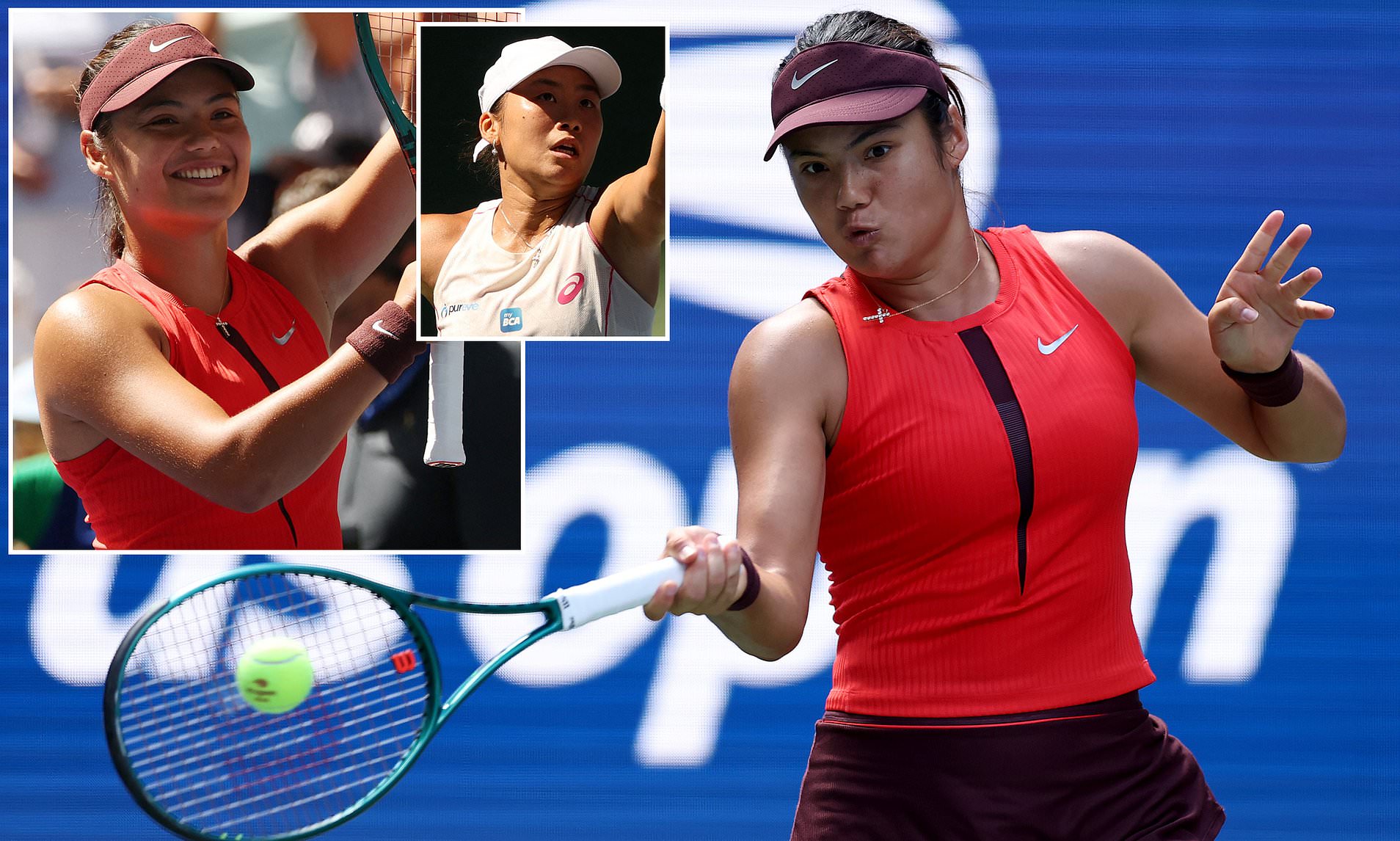 Emma Raducanu cruises into the US Open third round after straight-sets win