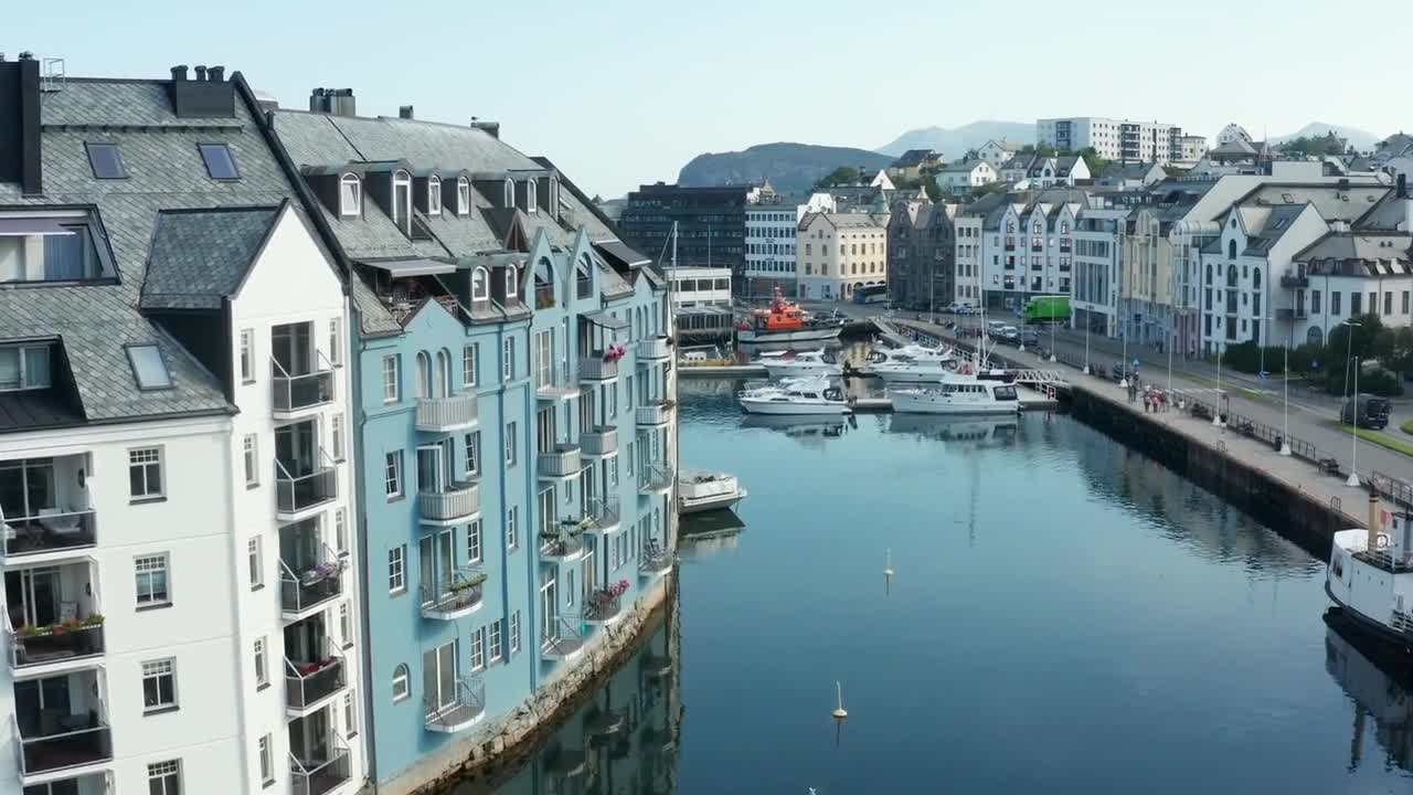 Ålesund by Drone: Norway’s Art Nouveau Masterpiece