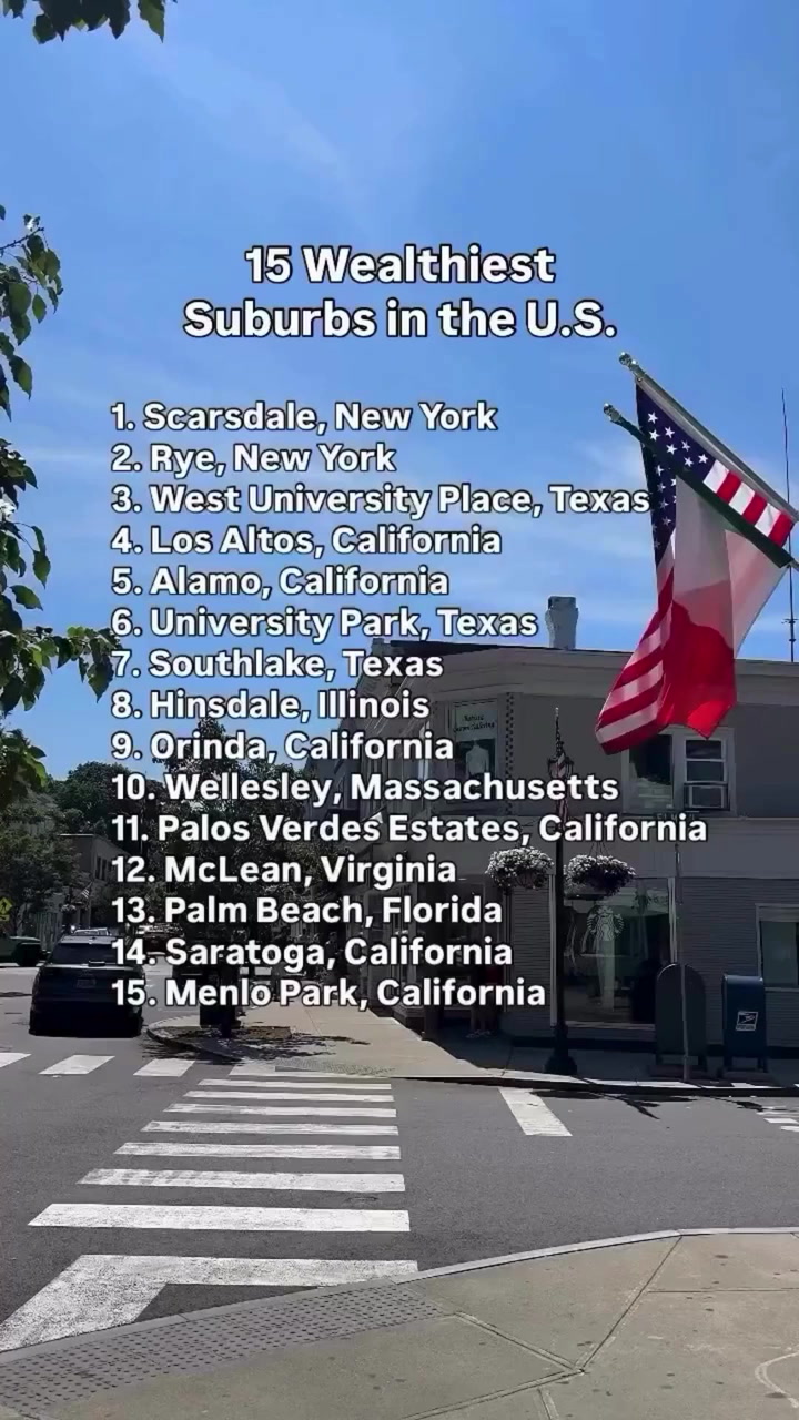 15 Wealthiest Suburbs in the US