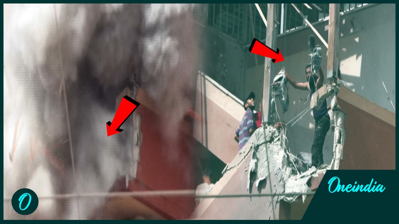 Israel-Hamas Conflict Escalates: Video Captures Moment Second Strike ...