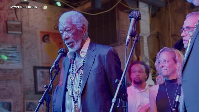 Legendary actor Morgan Freeman talks about "Symphonic Blues Experience ...