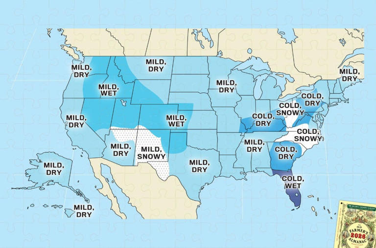What Does The Old Farmer S Almanac Predict For Winter Weather In