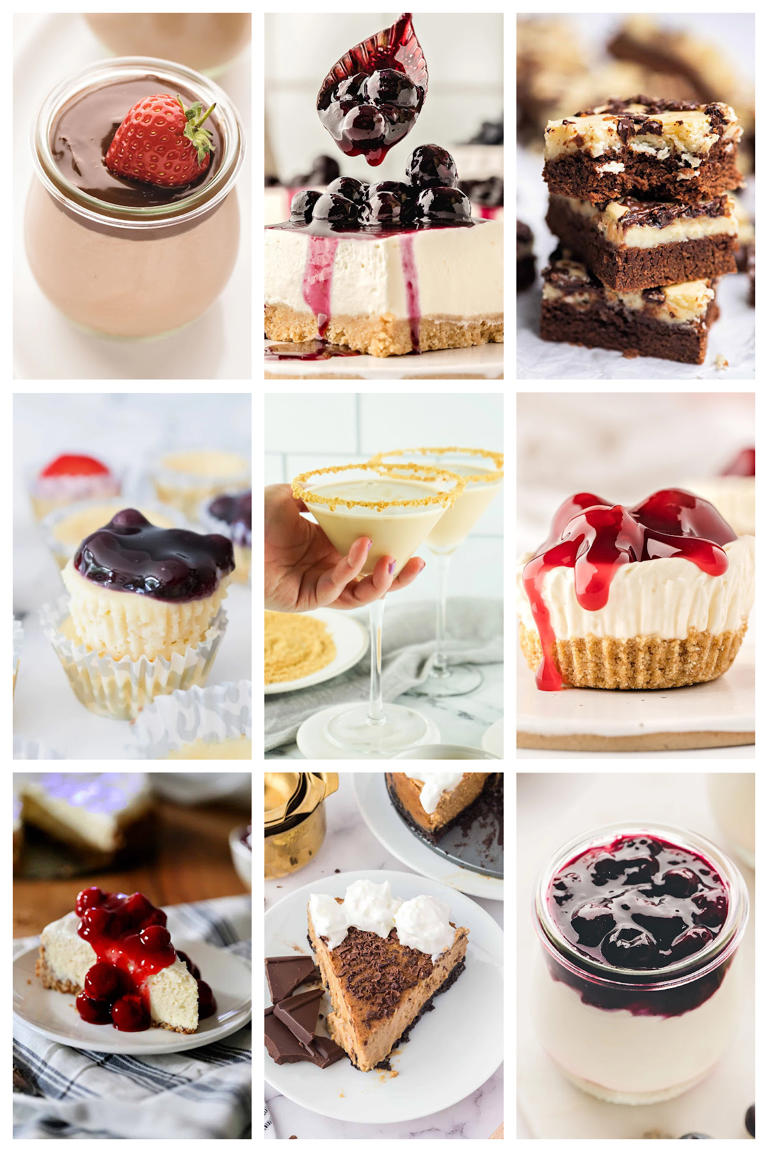 Irresistible cheesecake recipes