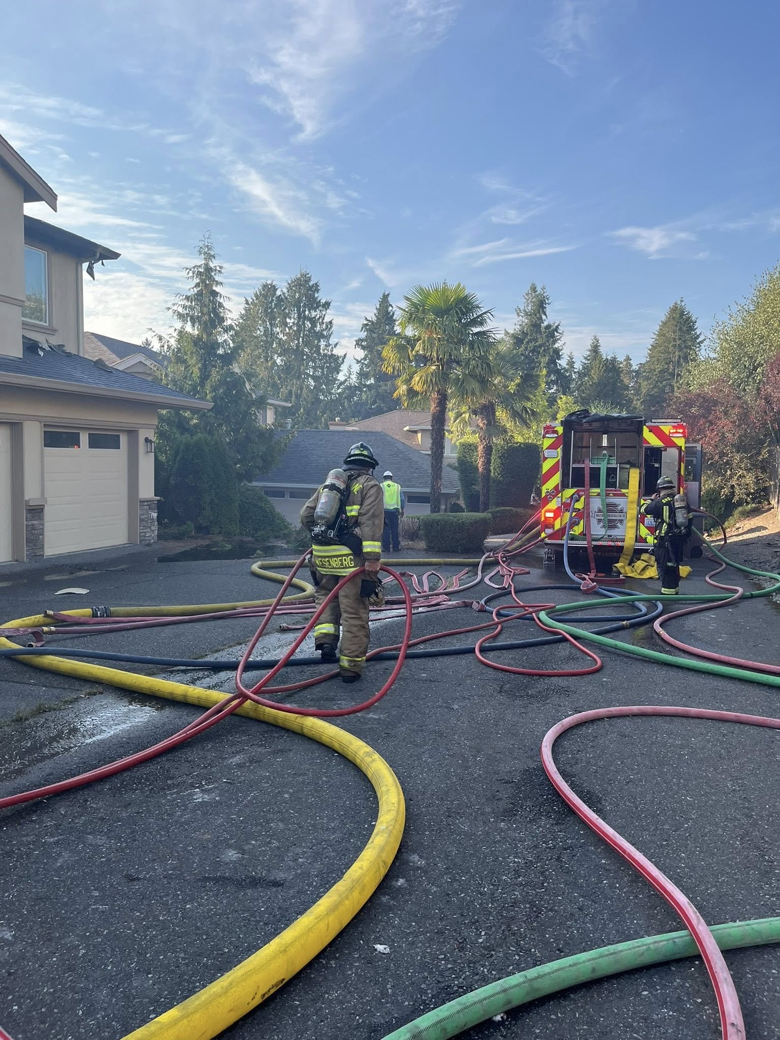 Firefighters grateful for multi-agency response, community support in ...