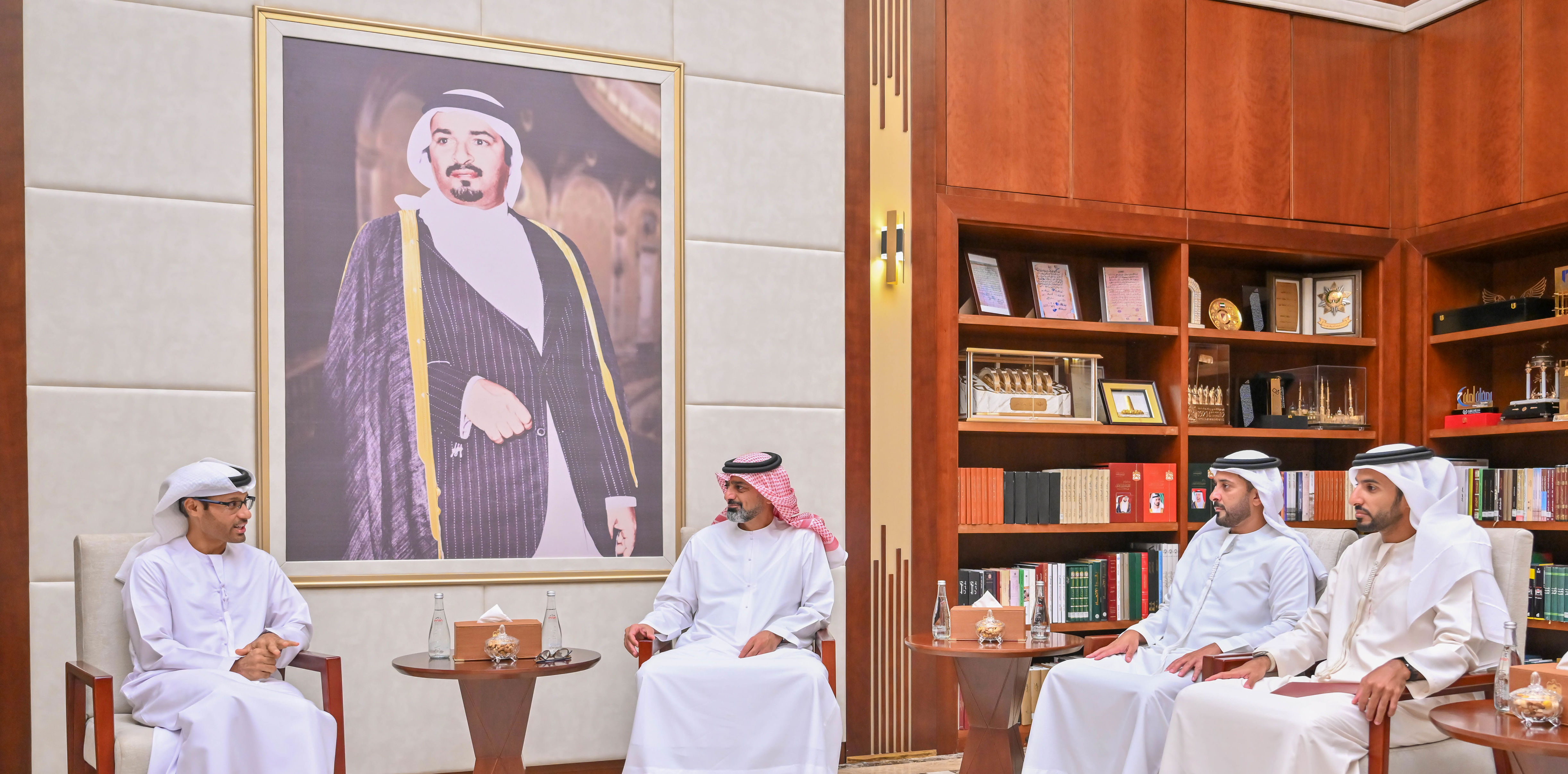 Ajman Crown Prince receives UAE Cybersecurity Council Head