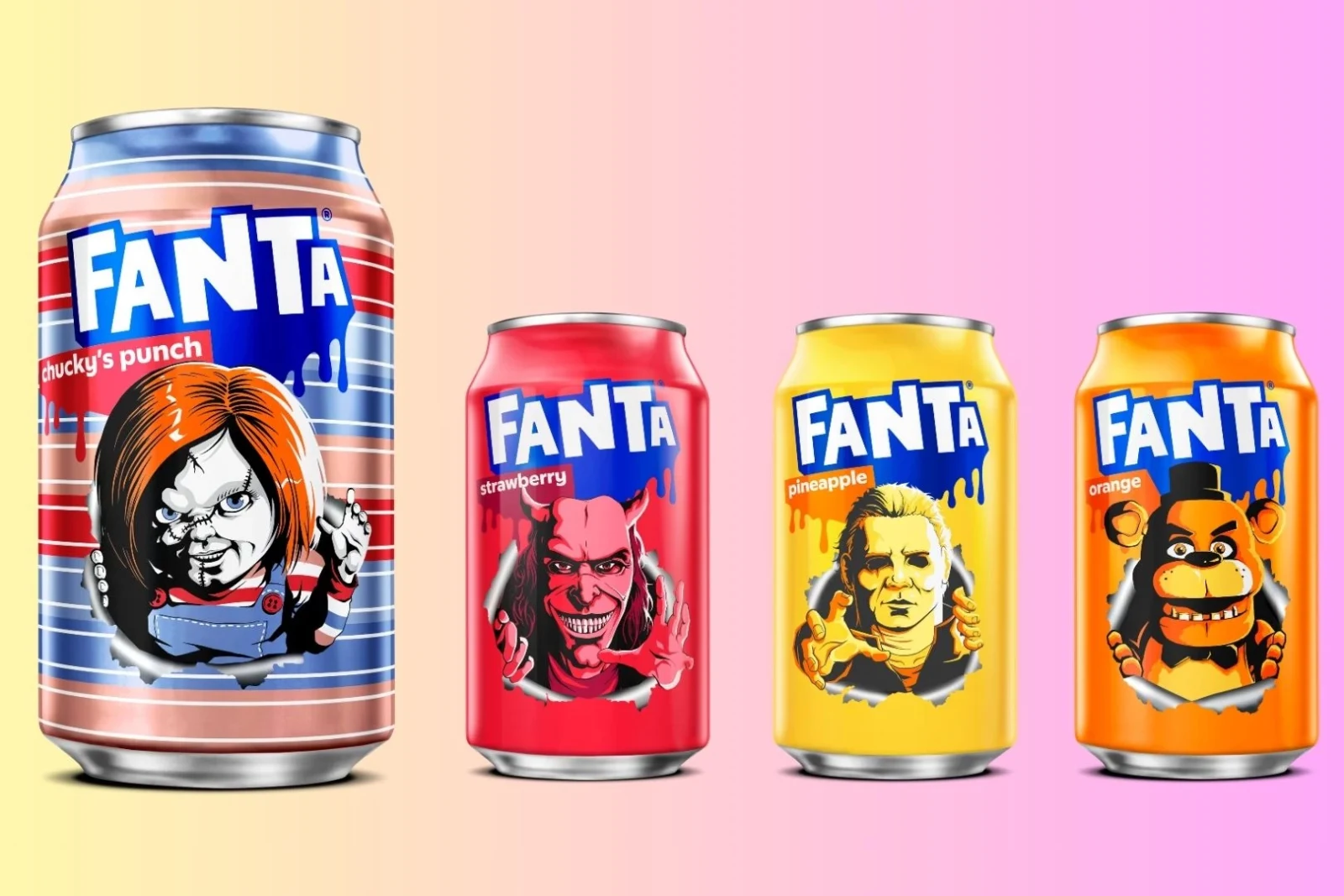 Fanta Is Making Chucky (And ‘Five Nights at Freddy’s’) Soda