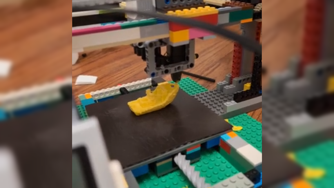 Someone made a 3D printer out of Lego — maker puts together specialist ...