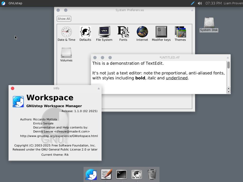 GhostBSD 25.02 adds 'Gershwin' desktop for a Mac-like twist