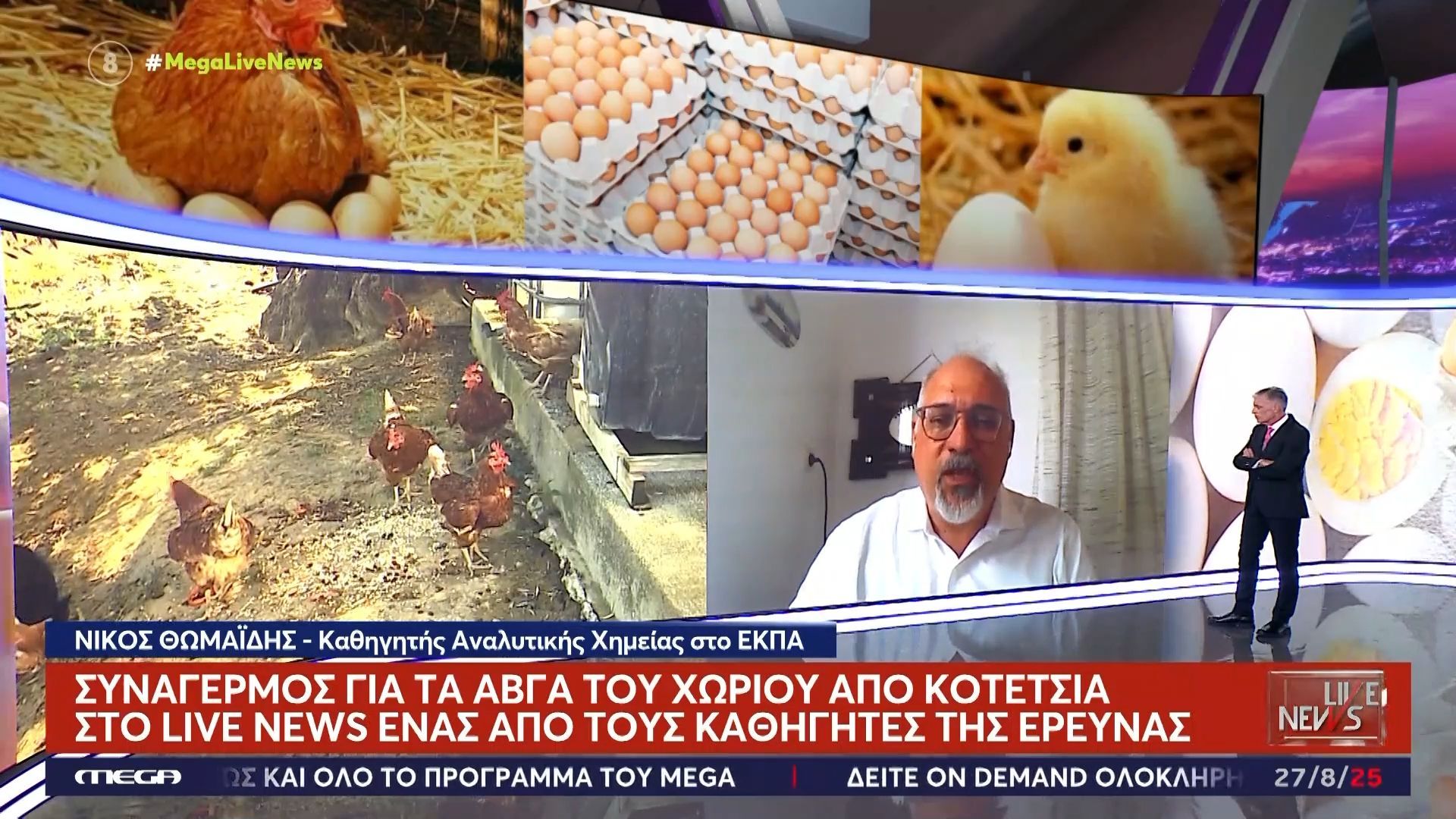 Συναγερμός για τα αβγά του χωριού από κοτέτσια