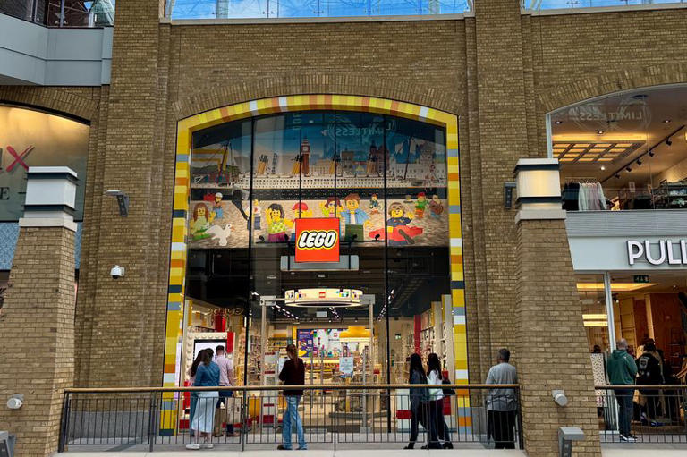 Exclusive look inside NI's first Lego store