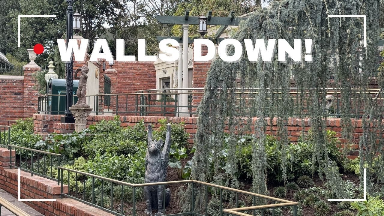 Breaking: Walls Coming Down at Haunted Mansion – Stand By Soon!