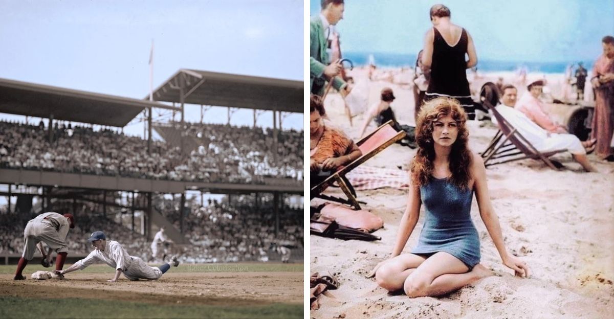 25 Colorized Photos That Offer A Glimpse Into 1925