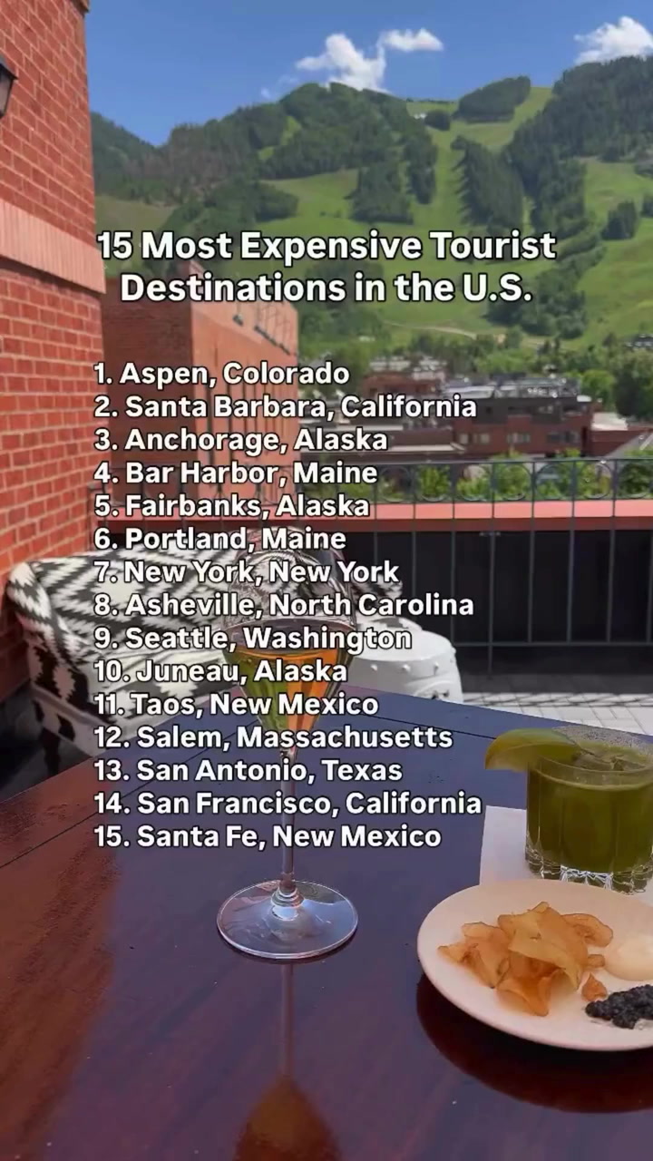 15 Most Expensive Tourist Destinations in the US