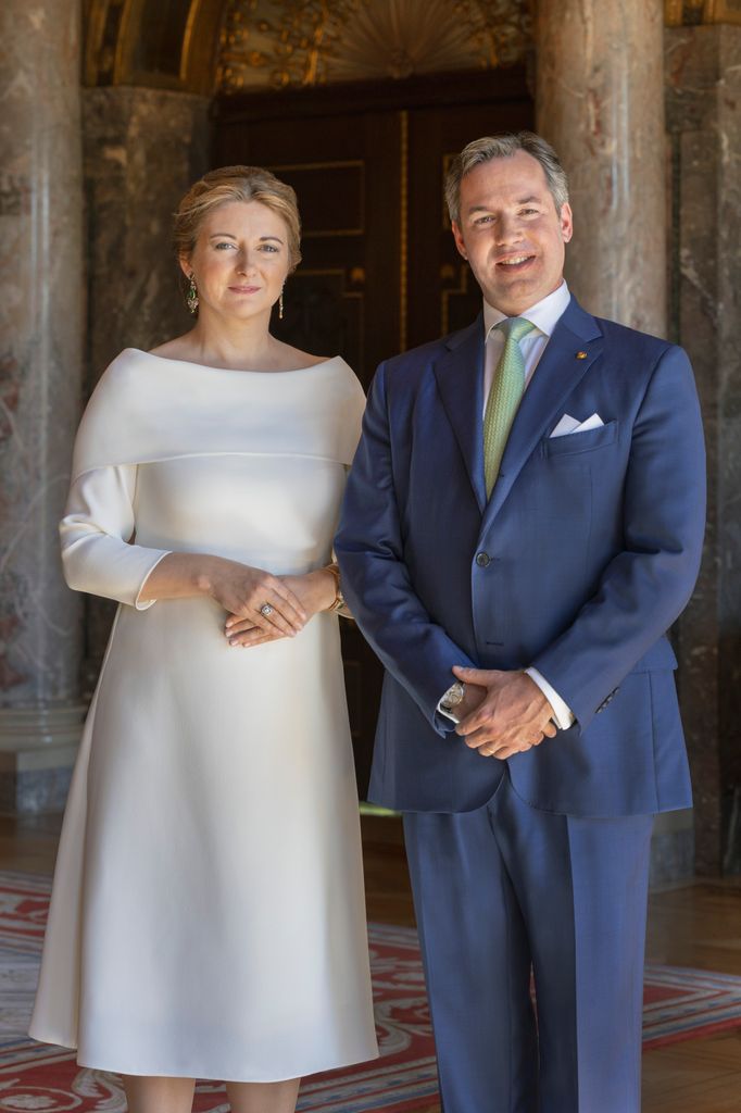 Luxembourg's Princess Stephanie pictured ahead of husband's accession day