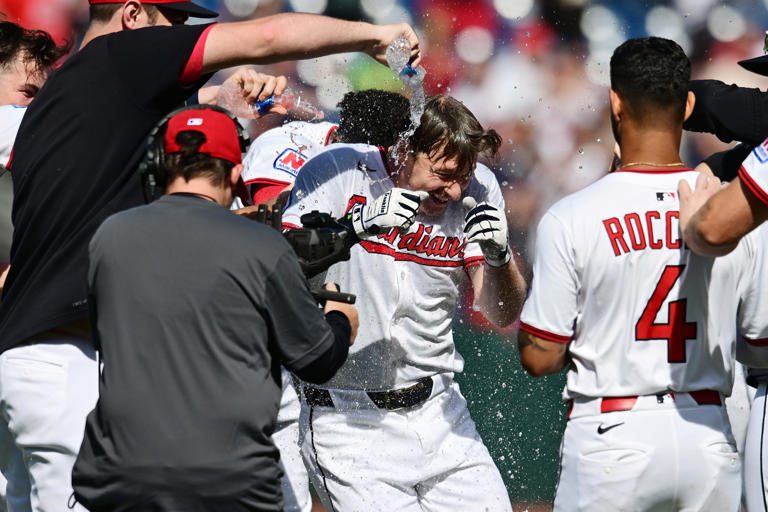 Kyle Manzardo produces 3rd walk-off hit this season as Guardians earn ...