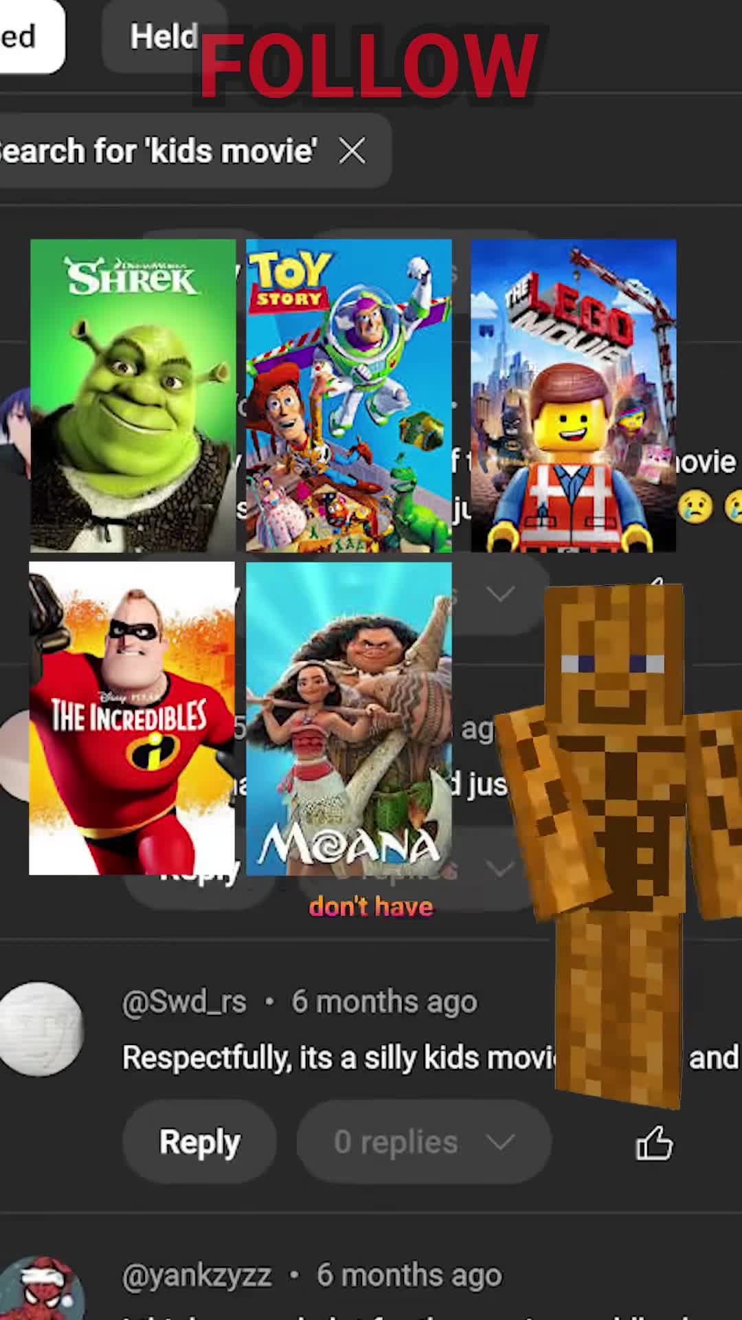 A Minecraft movie review! #minecrafttips #minecraftbedrock #minecra...