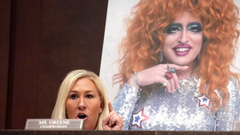 Drag queen claps back at Marjorie Taylor Greene: ‘Americans can decide ...