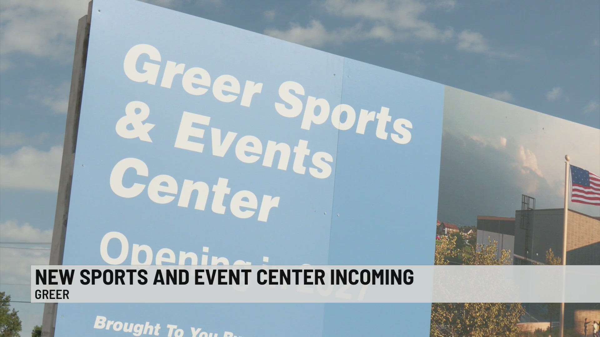 New Greer Sports and Event Center