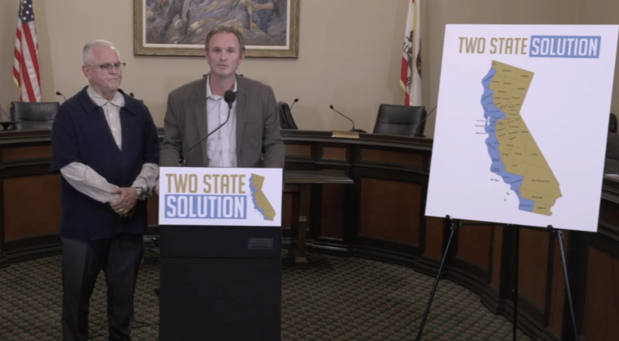 ‘This is a stunt’: Newsom responds to GOP effort to split state