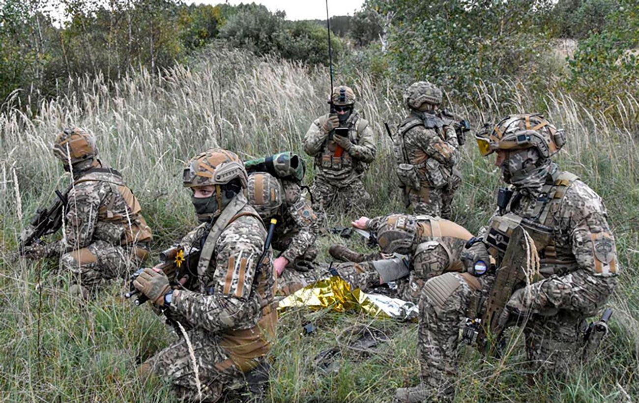 Ukrainian special forces snipers repel Russian attack in Zaporizhzhia ...