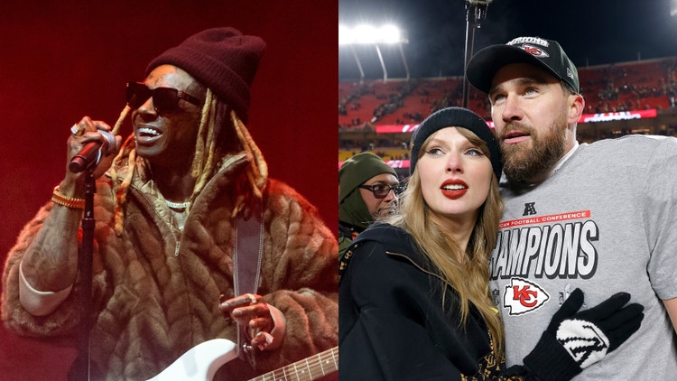 Lil Wayne Celebrates Taylor Swift And Travis Kelce's Engagement During ...