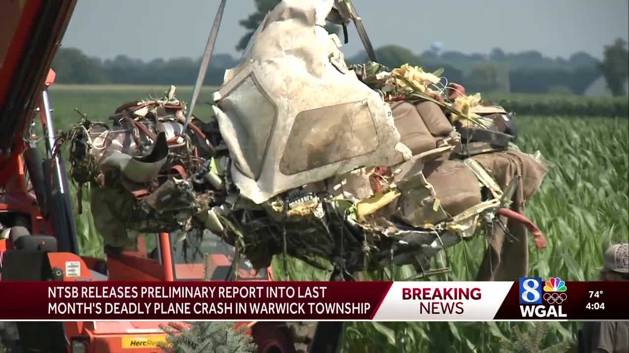 NTSB releases preliminary report on deadly plane crash