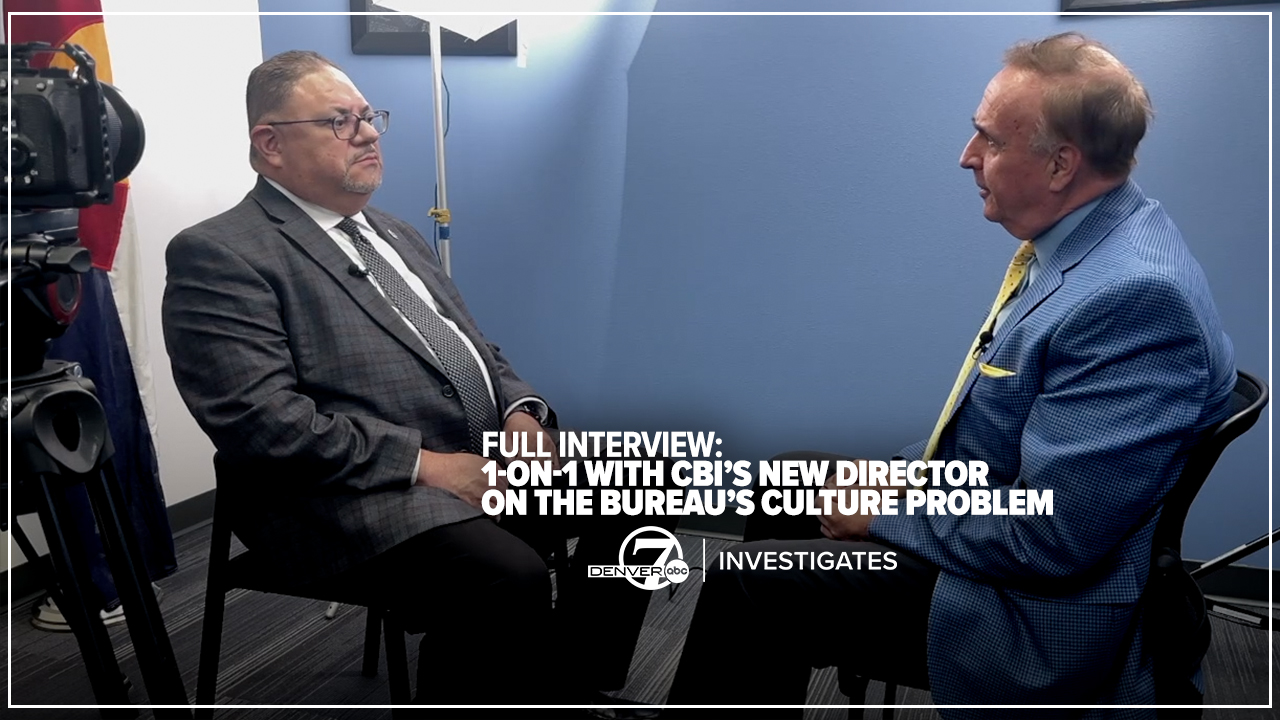Denver7 Investigates presses new CBI director on the bureau's culture ...