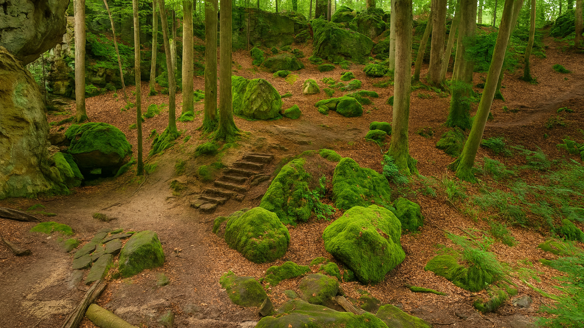 Teufelsschlucht Hike – Devil’s Gorge in the Eifel Region (4K)