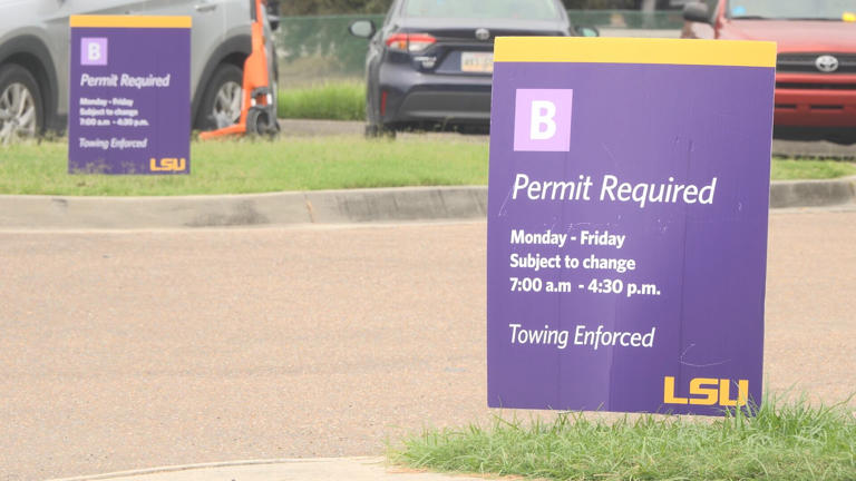 LSU runs out of on-campus parking passes for commuters, leaving some ...