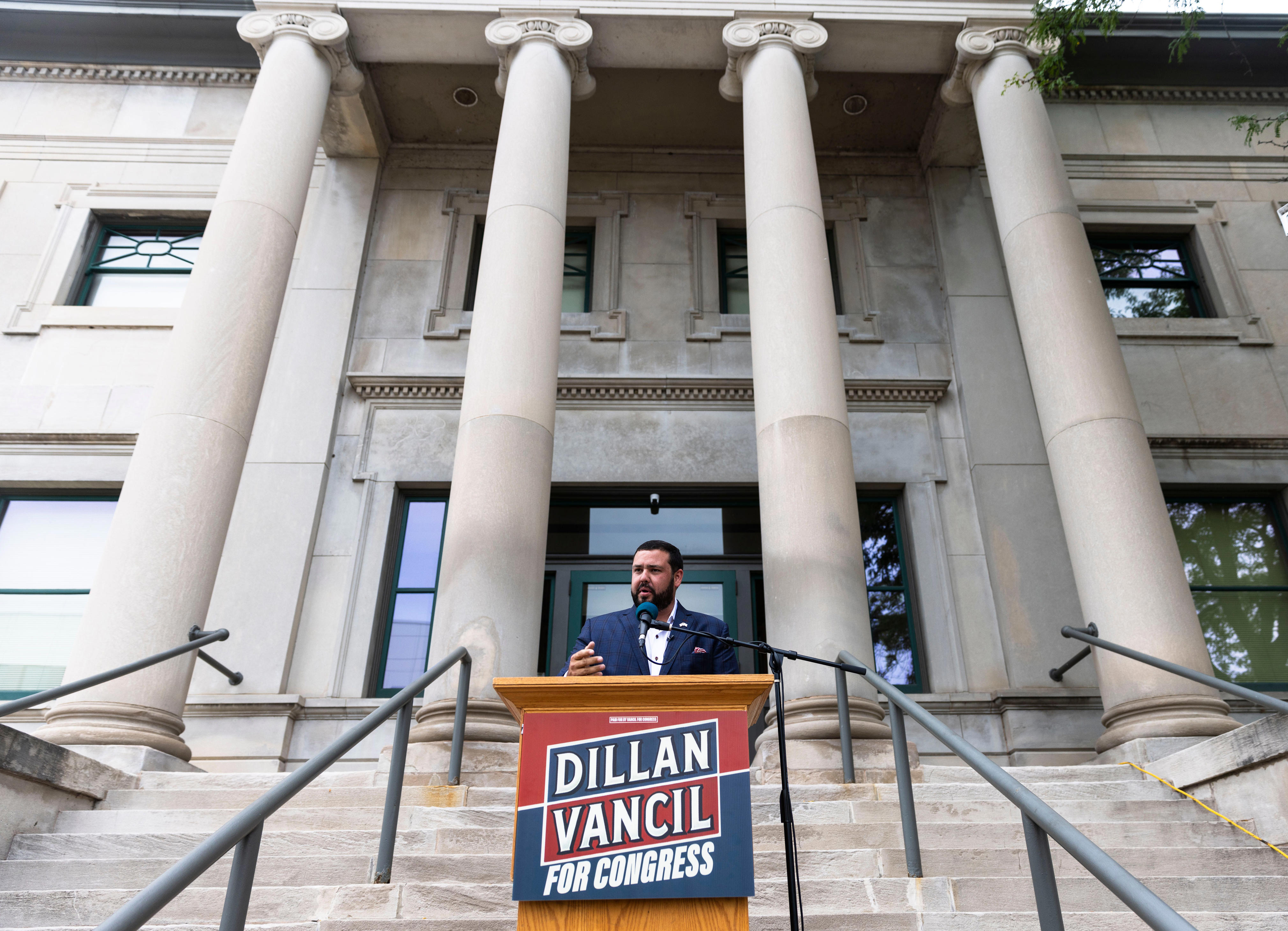 'I'll never stop working for you': US House candidate Vancil rallies ...