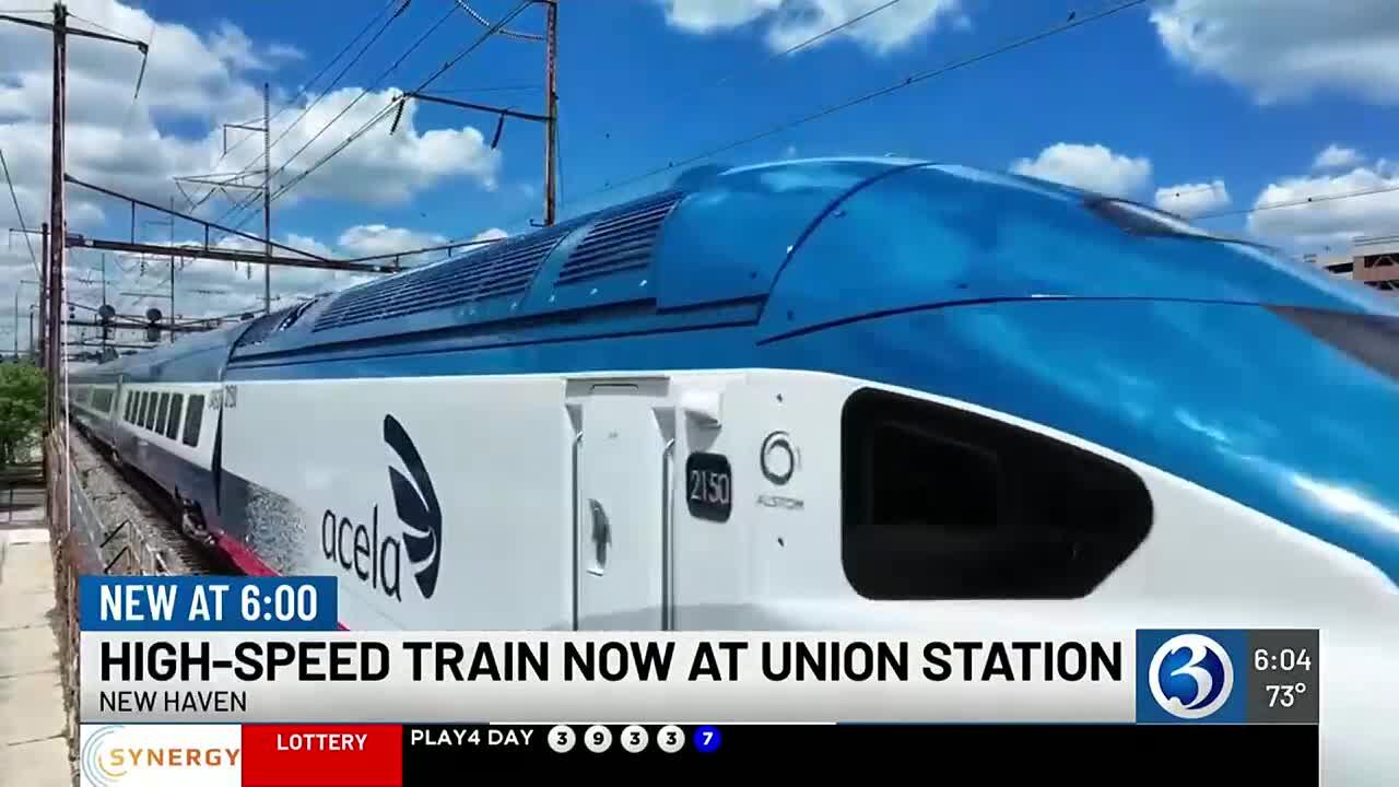 Amtrak launches next generation of high speed Acela trains