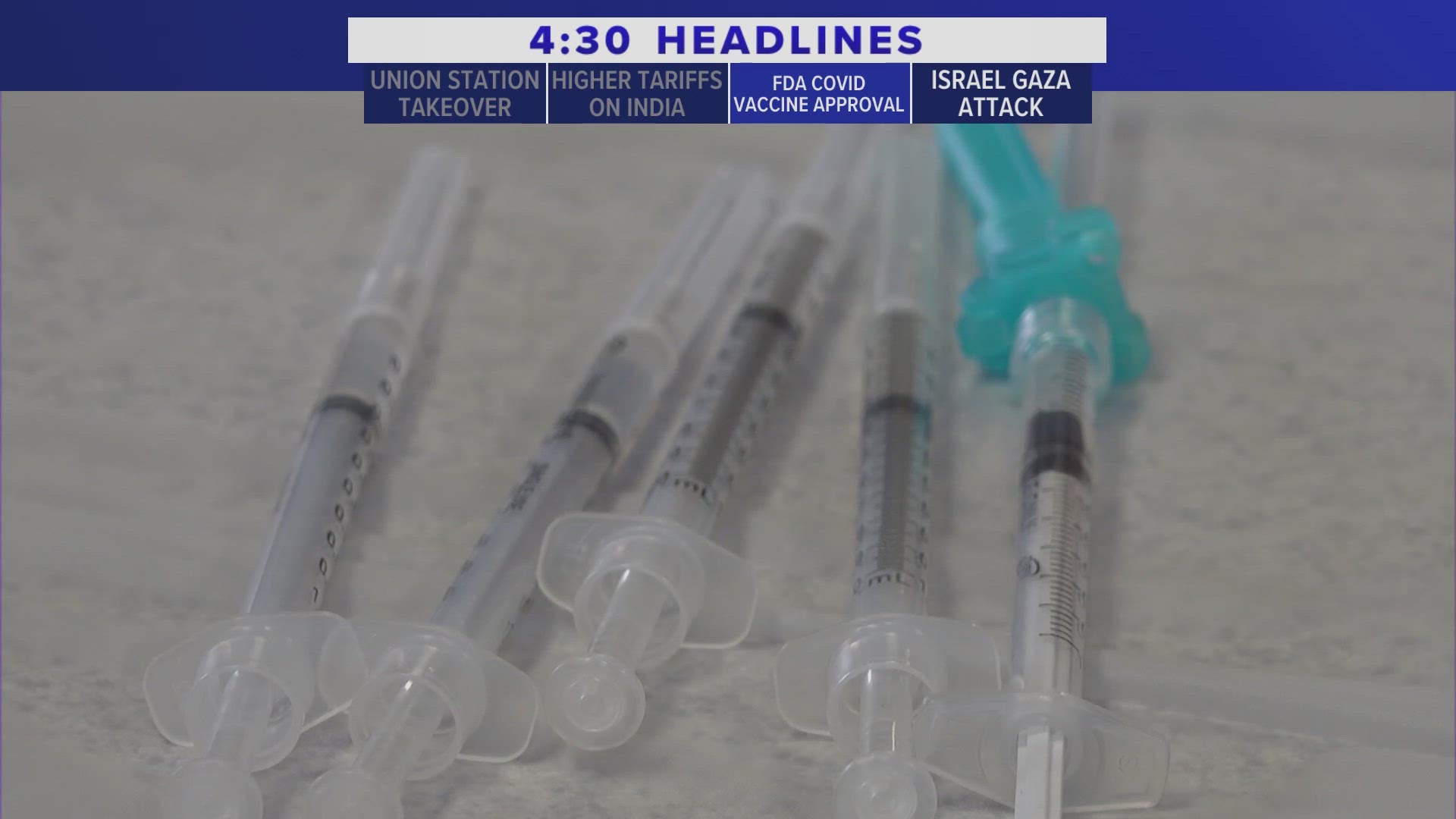 FDA approves updated COVID-19 vaccine for limited group