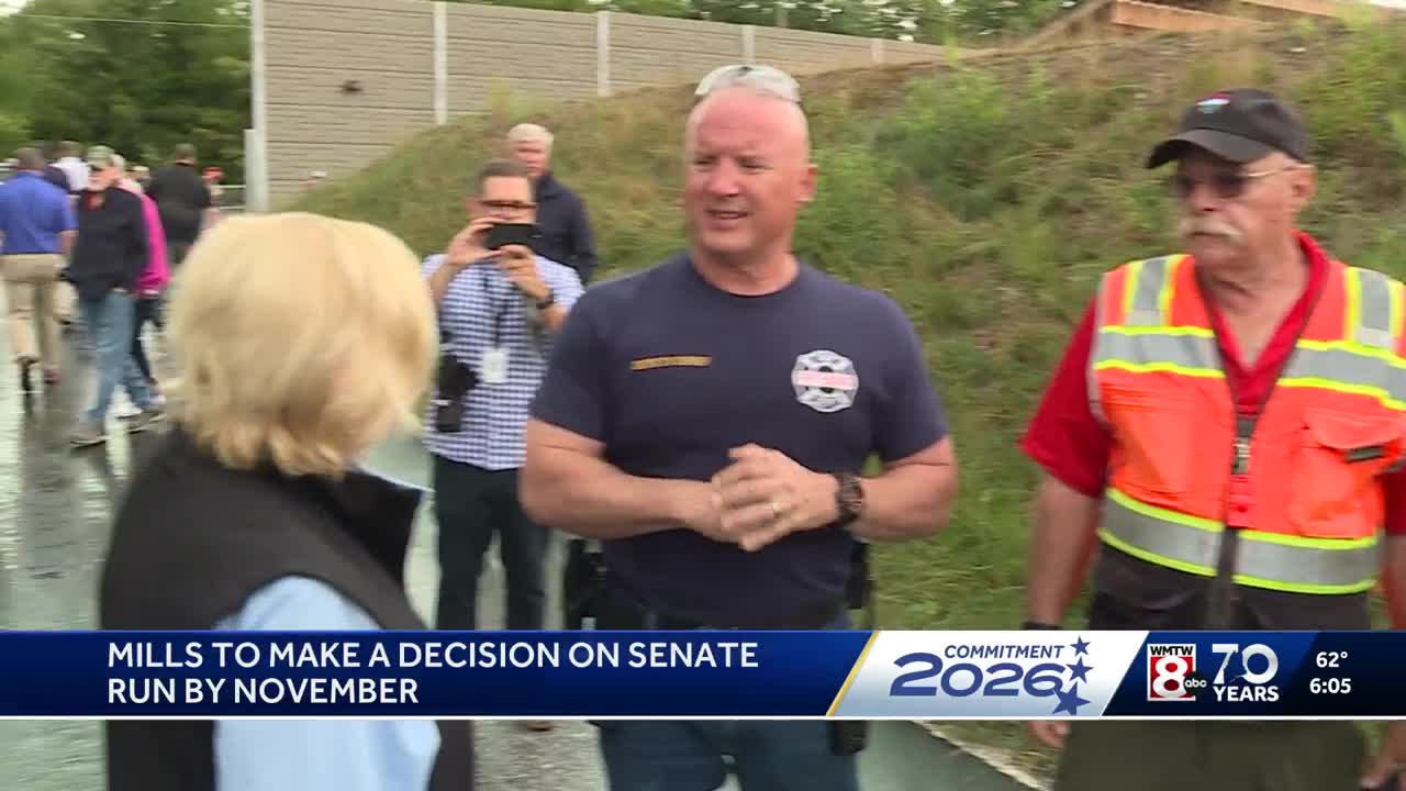 Mills says she'll decide on if she'll run for U.S. Senate by November